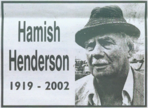 Features - Hamish Henderson 1919 - 2002