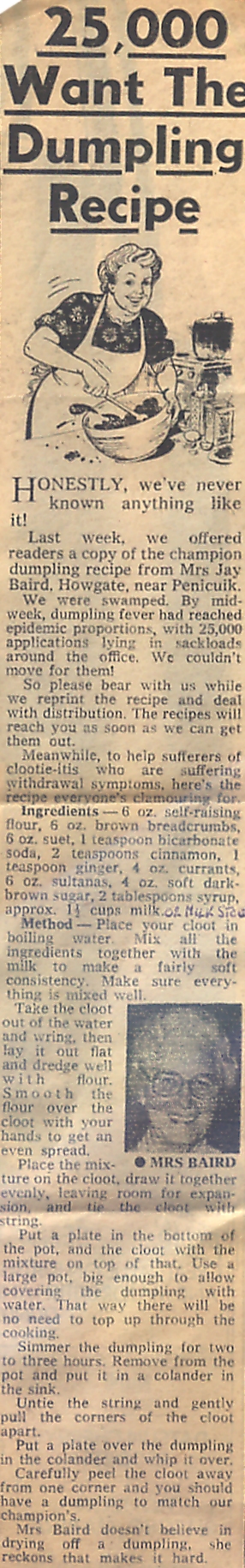 The Champion Dumpling Recipe